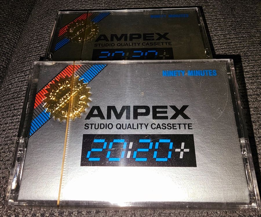 NOS& super rares AMPEX"20:20" (Neuf avec emballage d'origine) à ...
