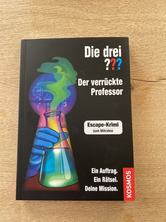 Die drei ??? , der verrückte Professor, Escape Krimi (Gebraucht) in ...