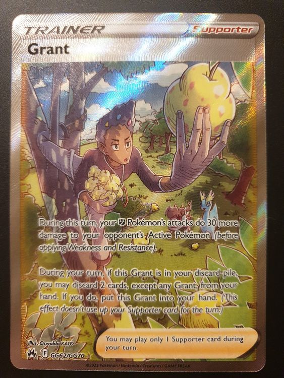 ⭐Pokemon Trainer Grant GG62/GG70 Zenit der Könige *NM⭐ | Kaufen auf Ricardo