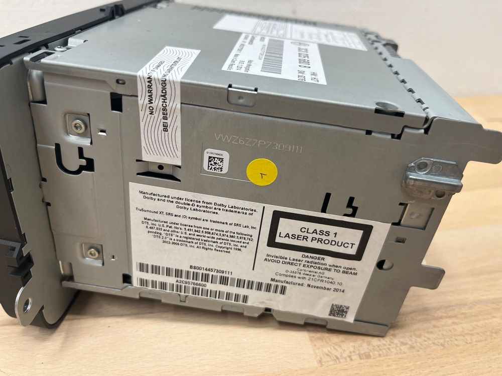 Original VW RNS 510 Navigationssystem/Radio Firmware defekt | Kaufen ...