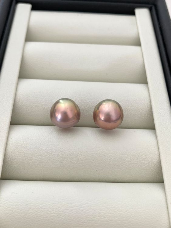 11mm Barock Süsswasserperlen Ohrstecker (Neu und originalverpackt) in Sarnen für CHF 80 – mit ...