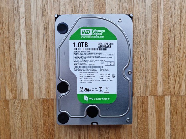Western Digital 1.0 TB Hard Disk Drive / HDD / Festplatte | Kaufen auf ...