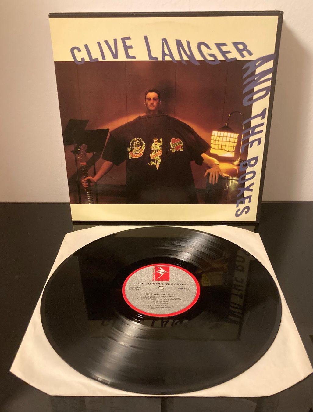 Clive Langer And The Boxes – Hope, Honour, Love LP *UK/1988* (Neu ...