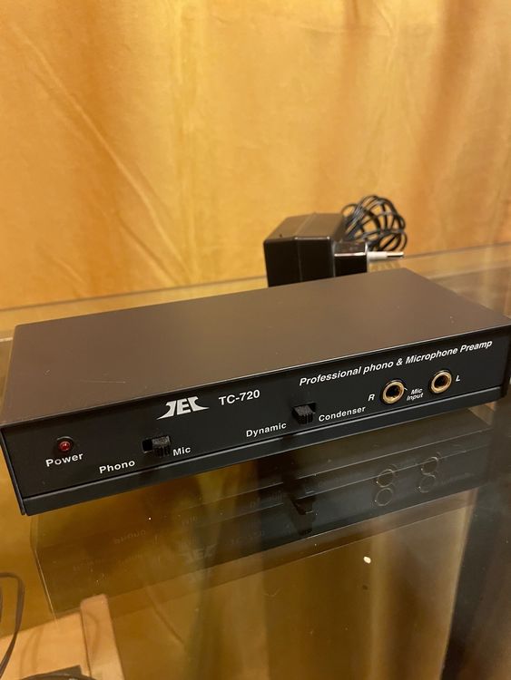 JEC TC-72O Preamp Phono & Mikrofon | Kaufen auf Ricardo