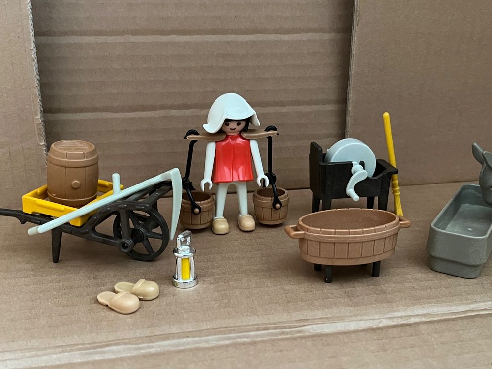 Playmobil Wasserträgerin 3487 Bauern Nostalgie 1900 | Kaufen auf Ricardo