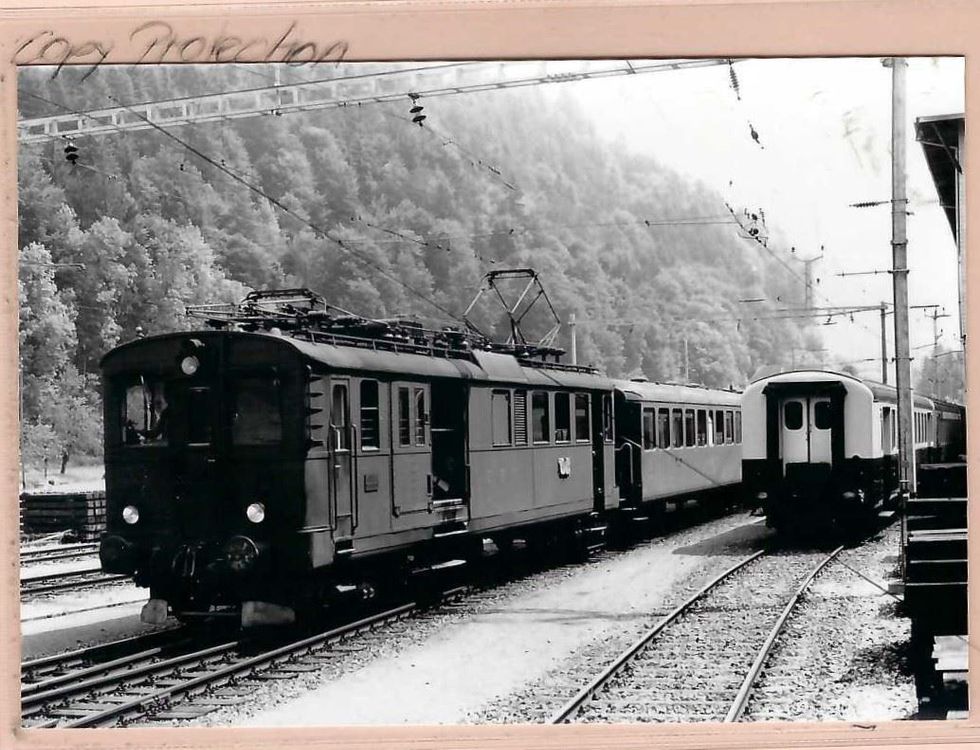 Ramsei. EBT Personenzug. 1969. (Antik) in Horw für CHF 5 – mit ...
