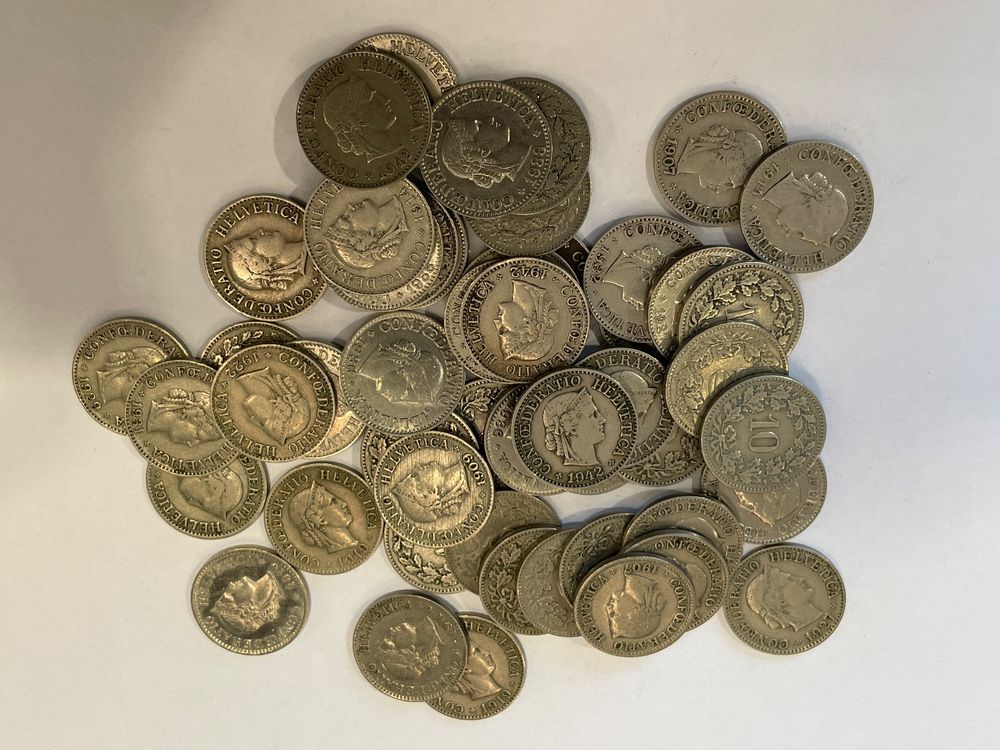 50stk. 10rp. div. jahrg. (23) (Gebraucht) in Bonstetten für CHF 3 – mit Lieferung auf Ricardo kaufen