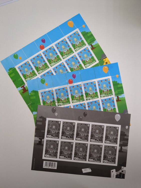 90 Jahre LEGO Stamp - 20 x Stamps Minisheet (Österreich) (Neu (gemäss ...