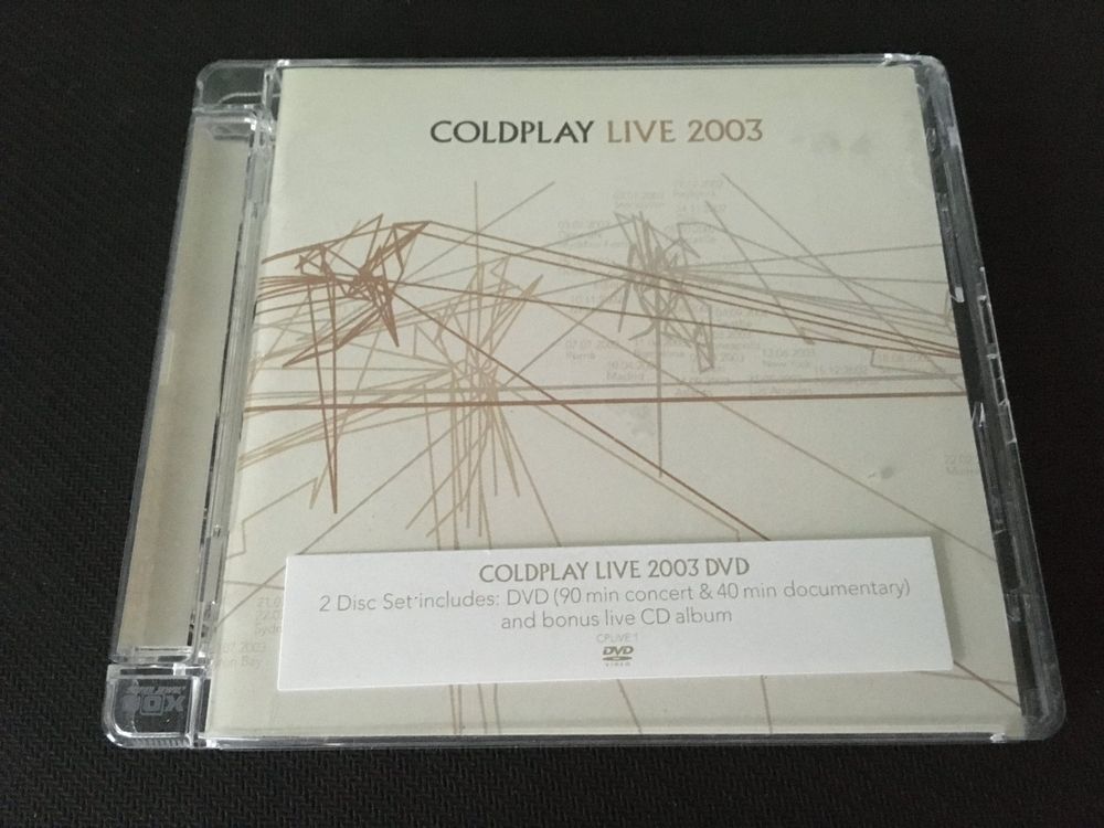 Coldplay - Live 2003 -CD- CD + DVD (Gebraucht) in St.Gallen für CHF 7.9 ...