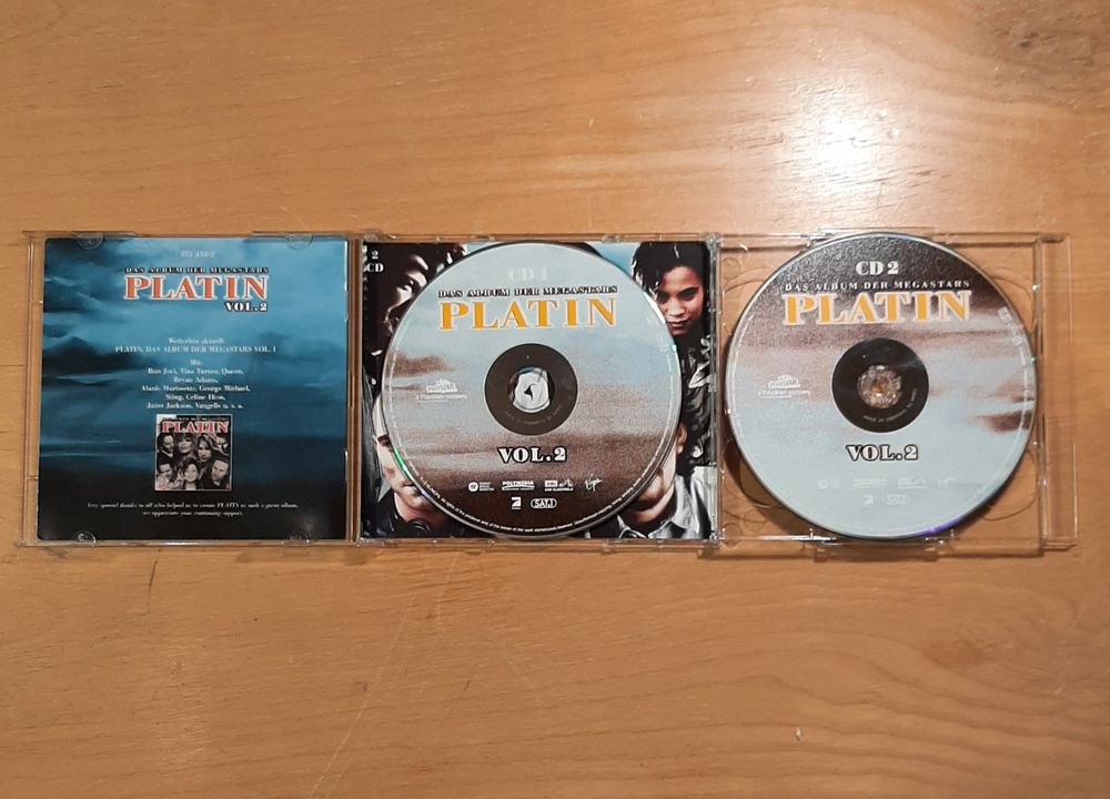 Platin Vol.2 - Album der Megastars, 2CD Hit Sampler 1997 | Kaufen auf ...