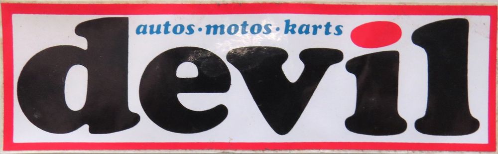 Sticker Devil autos motos karts (Neu (gemäss Beschreibung)) in Ettingen ...