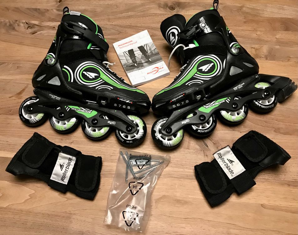 Rollerblade Gr. 36.5 - 40.5 mit Handschoner | Kaufen auf Ricardo