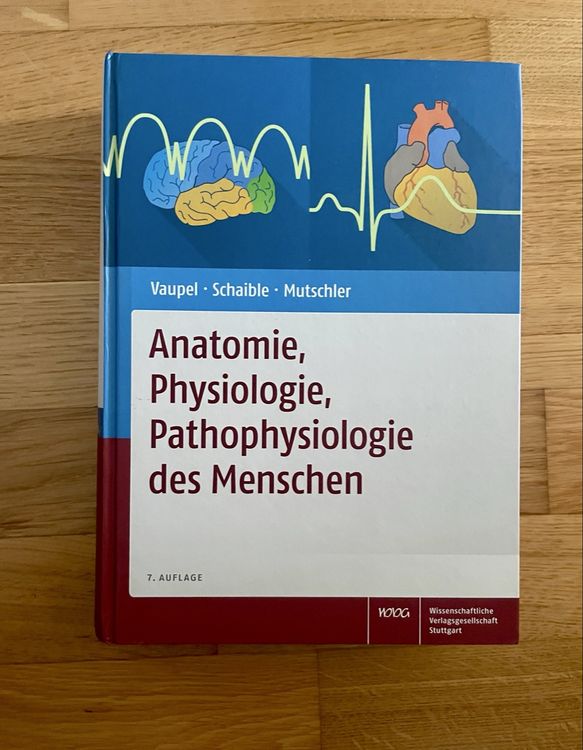 Anatomie, Physiologie, Pathophysiologie, 7. Auflage, Vaupel (Gebraucht ...