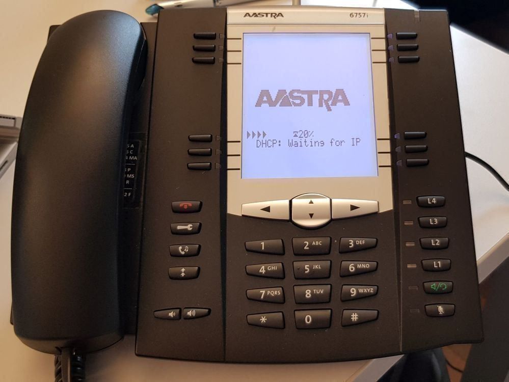 Standtelefon Gerät VoIP: Aastra 6757i (Gebraucht) in Steinhausen für ...