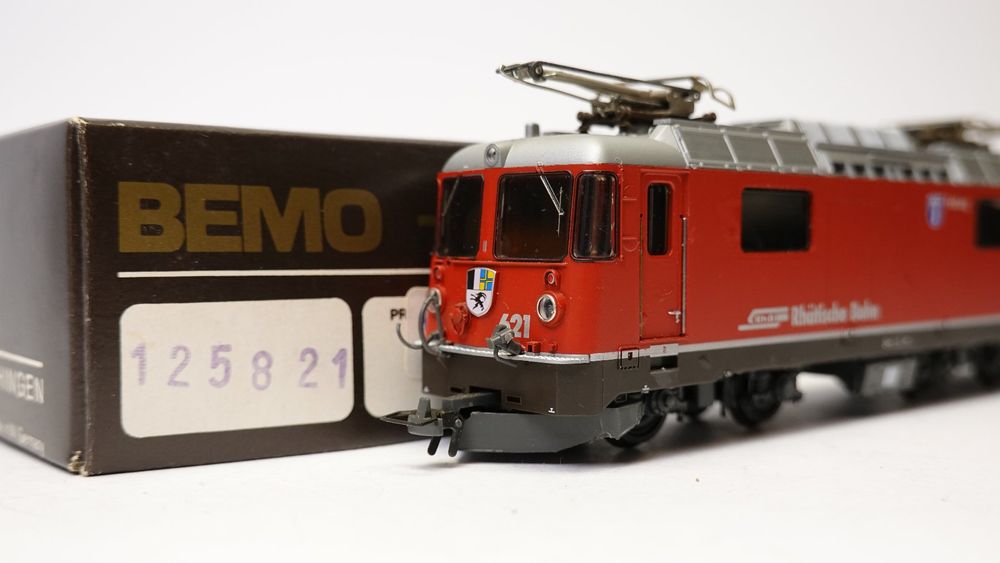 e13 Bemo 1258 21 RhB Ge 4/4 II rot Felsberg | Bastelware (Gebraucht) in Thun für CHF 70 – mit ...