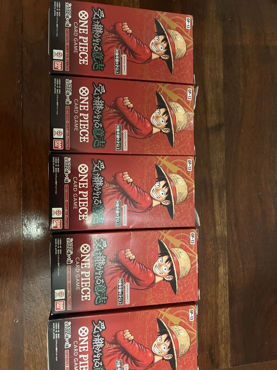 One Piece TCG /OP-13/ JPN / Bulk + Rares / Alles auf Bildern (Neu ...