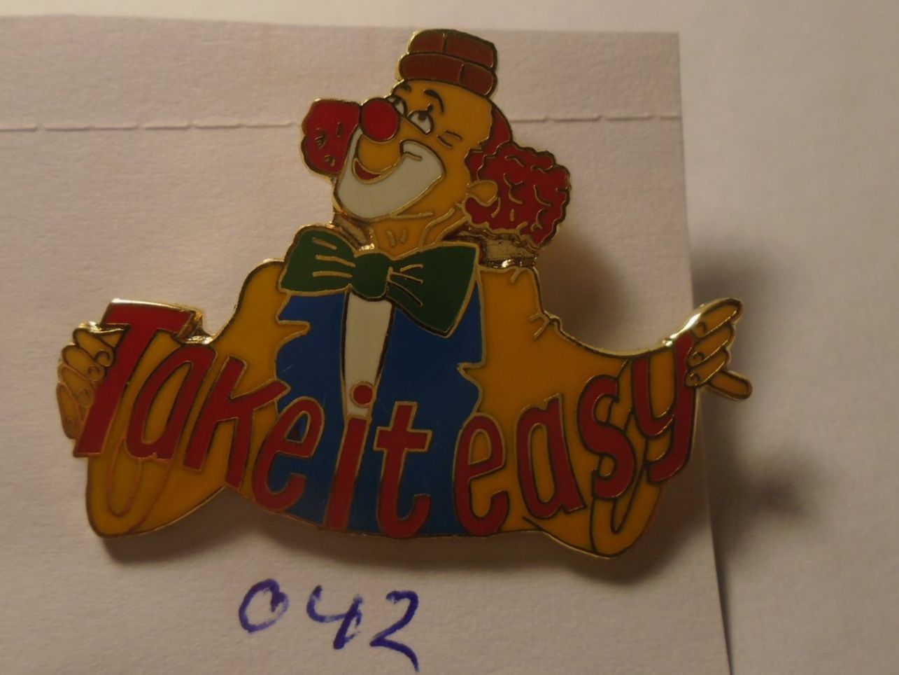 1 Pin Clown Take it easy (O42) (Gebraucht) in Winterthur für CHF 1 ...