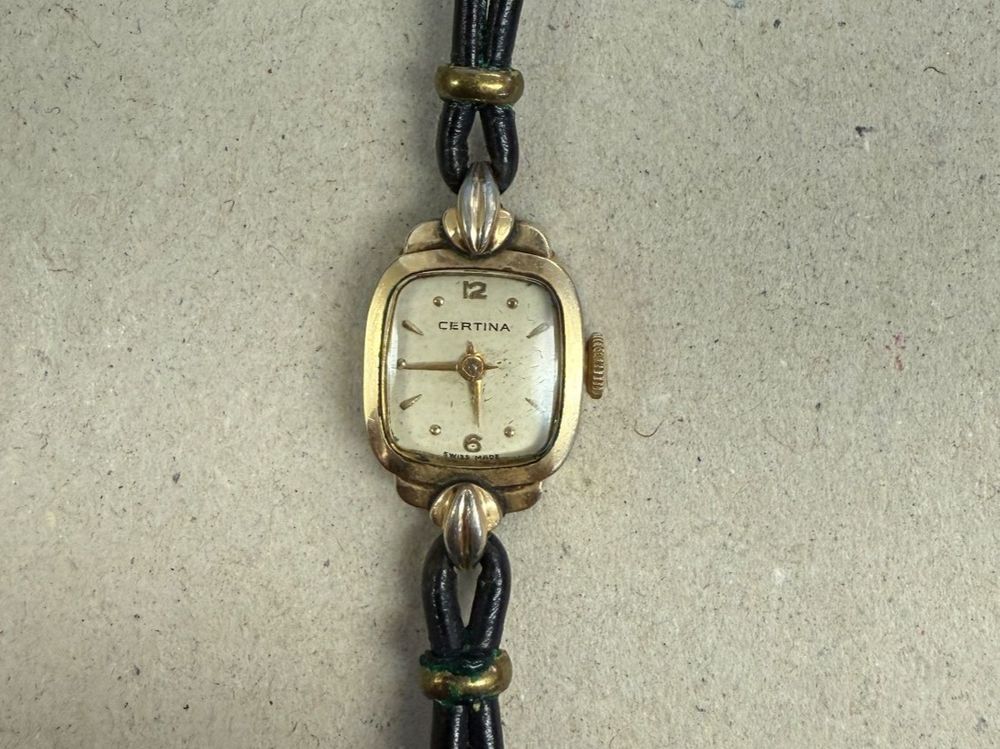 Vintage vergoldete Certina Uhr Handaufzug (Gebraucht) in Aarburg für CHF 69 – mit Lieferung auf ...
