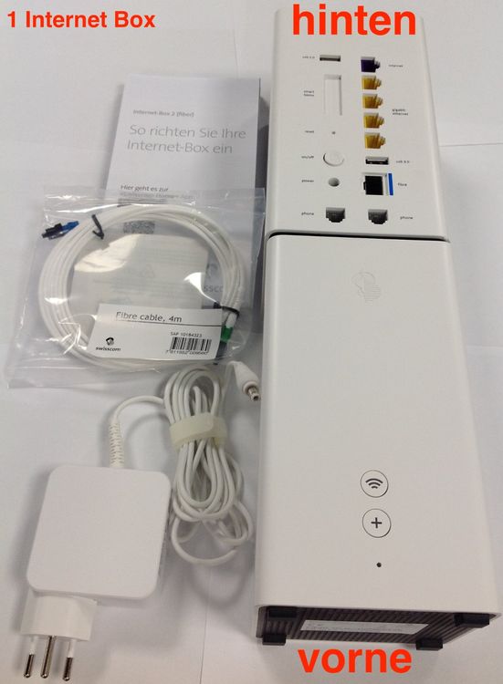 Swisscom 11001213 Internet Box 2 IP (Change) Router Wireless (Gebraucht ...