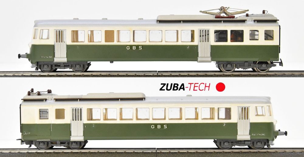 Kleinbahn Doppeltriebwagen ABFe 4/8 GBS H0 GS Analog OVP (Gebraucht) in ...