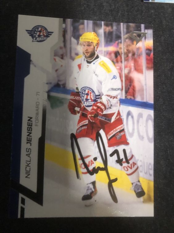 Nicklas Jensen SCRJ Hockey Card signiert | Kaufen auf Ricardo