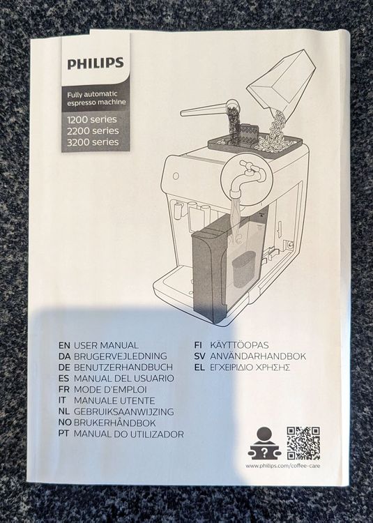 Philips 2200 series EP2235/49 mit Garantie bis 13.9.25 (Gebraucht) in ...