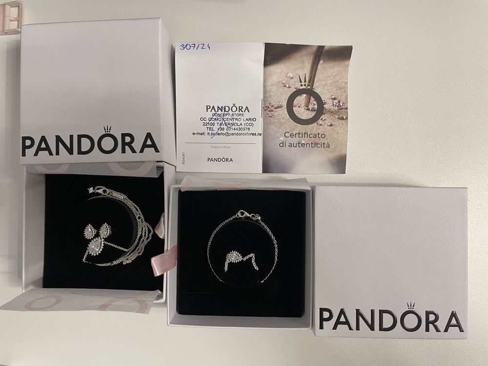 Authentic Pandora Necklace and Bracelet Set (Neu und originalverpackt ...