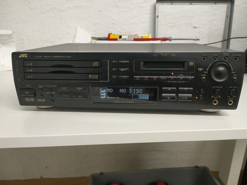 JVC XU 301 - 3x CD-Wechsler + Mini Disc | Kaufen auf Ricardo