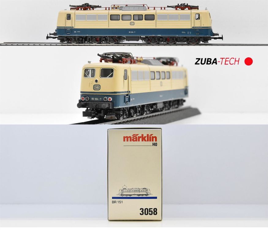 Märklin 3058 E-Lok BR151 DB H0 WS Analog | Acheter sur Ricardo