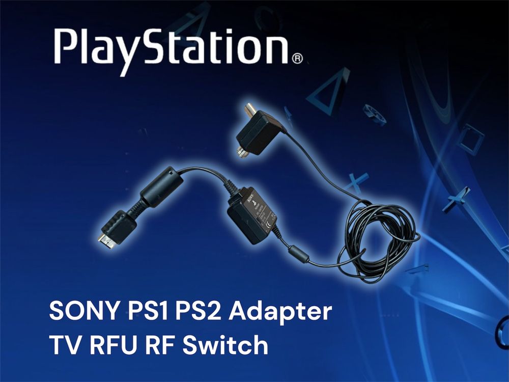 Sony Playstation 1/2 Adapter TV RFU RF Switch SCPH-1122 TOP! (Gebraucht ...
