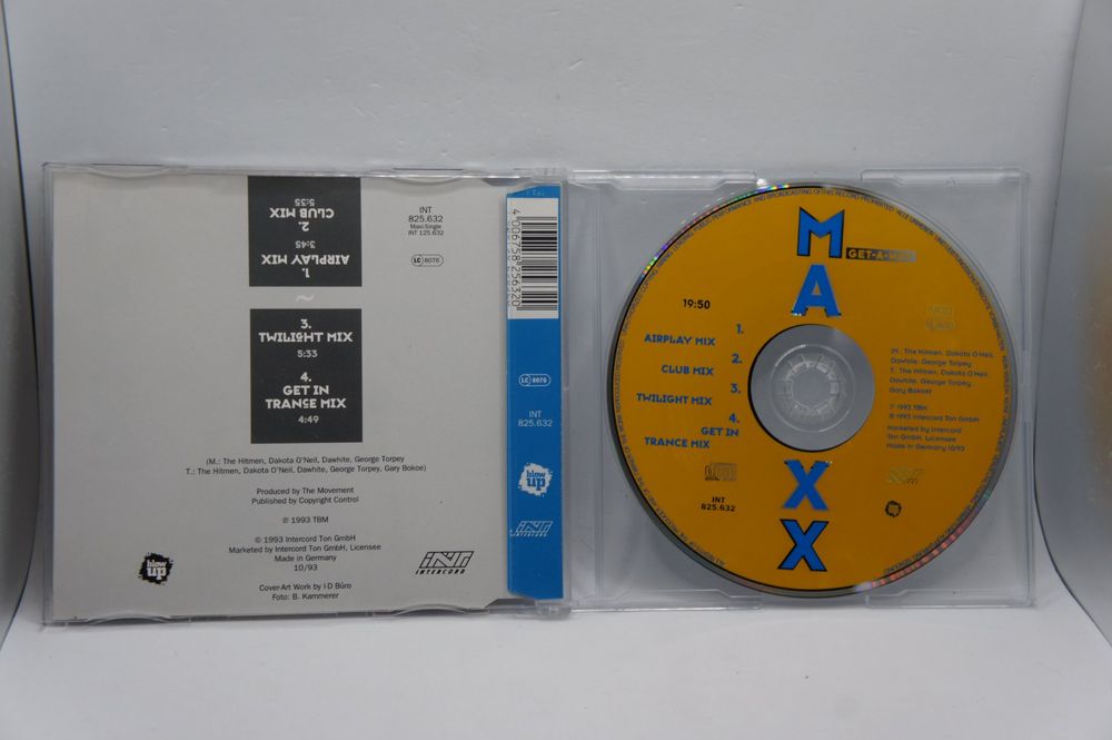 Maxi CD Maxx – Get-A-Way / 4 Tracks (Gebraucht) in Ernetschwil für CHF ...