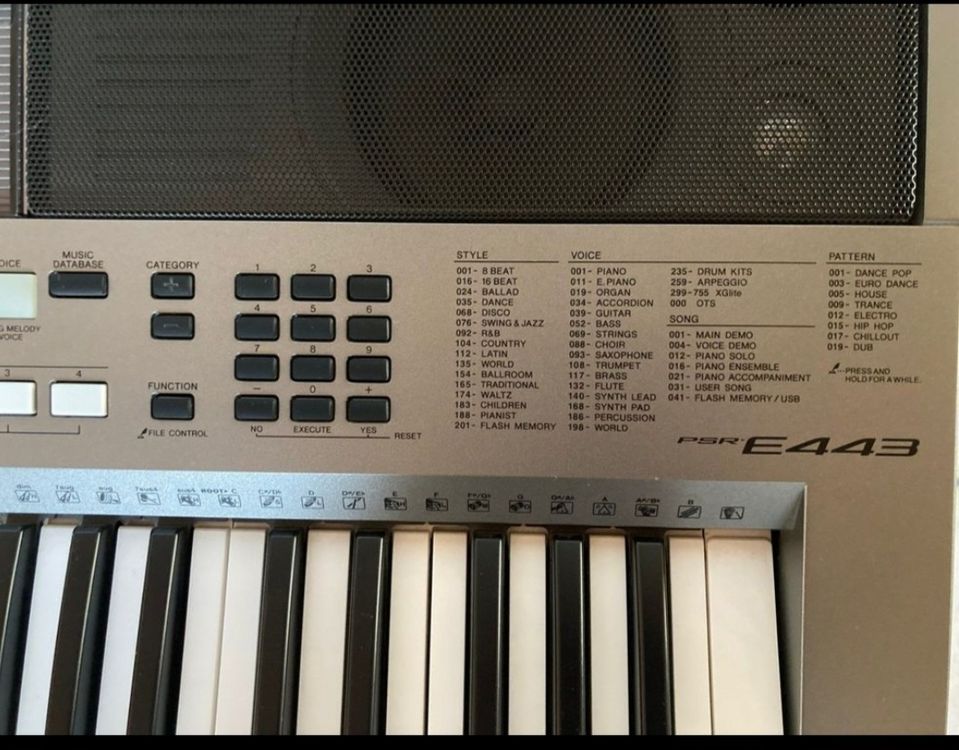 Keyboard Yamaha PSR E443 (Gebraucht) in für CHF 120 – nur Abholung auf Ricardo kaufen
