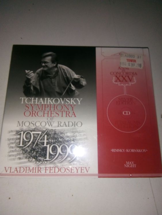 Tchaikovsky Symphony Orchestra of Moscow Radio 1974-1999 2CD (Neu und originalverpackt) in st ...