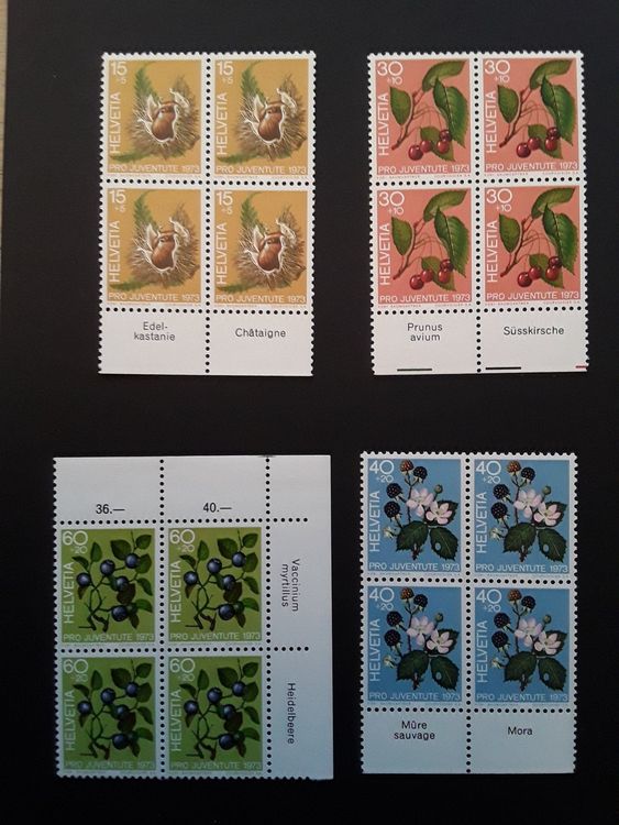 1973 Pro Juventute im 4er Block postfrisch** | Kaufen auf Ricardo