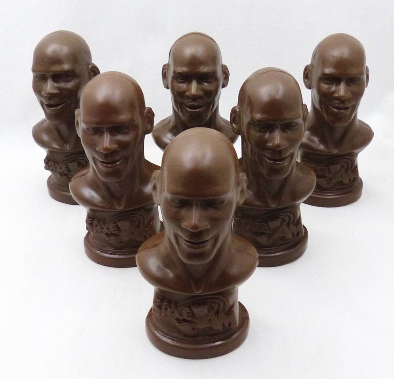 MICHAEL JORDAN LOT 6 SPACE JAM VINTAGE GUMS TROPHY BUST 1996 | Kaufen ...