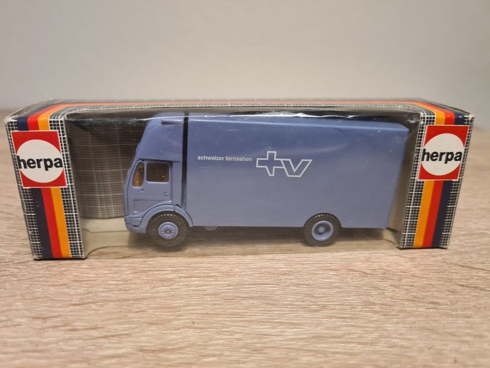Herpa Camion Schweizer Fernsehen H0 OVP (Neu und originalverpackt) in ...