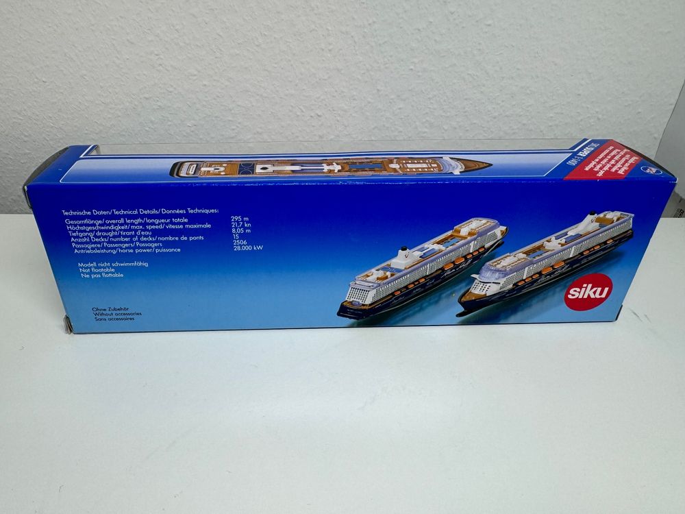 Siku Mein Schiff 3 1724 (Neu und originalverpackt) in Uetliburg SG für ...