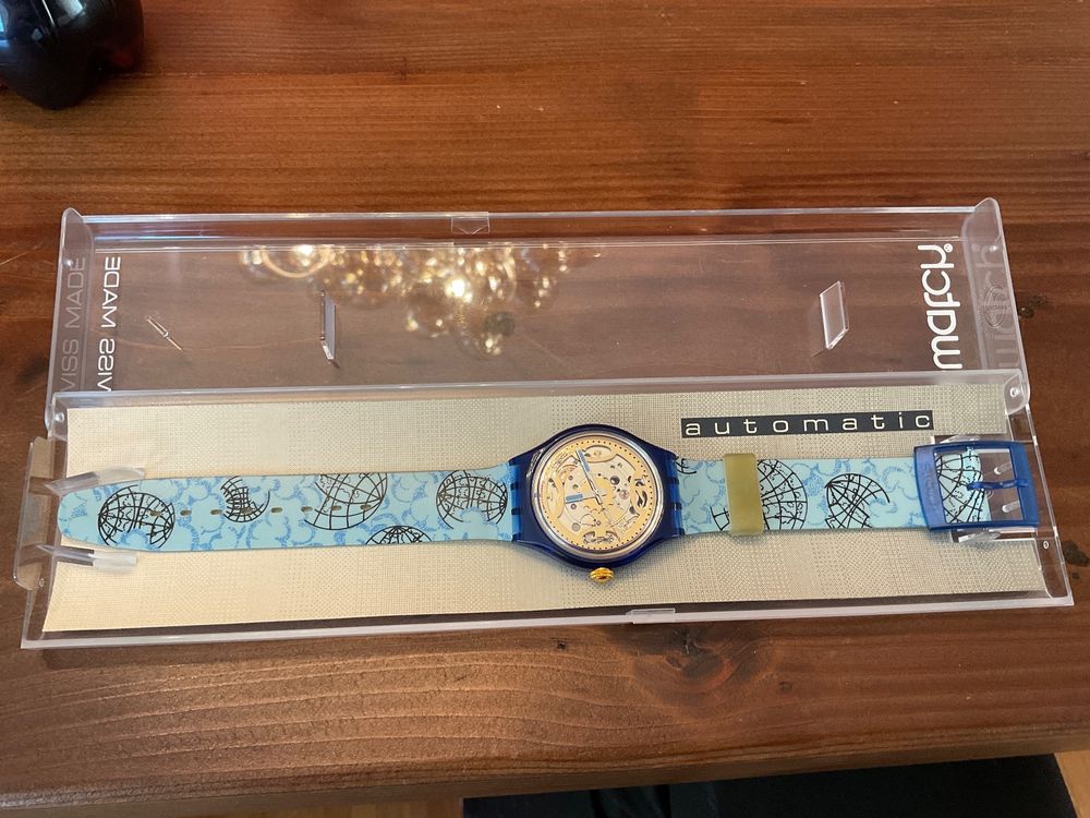 MAPPAMONDO Swatch Automatik (SAN101) (Neu (gemäss Beschreibung)) in Zürich für CHF 6 – mit ...