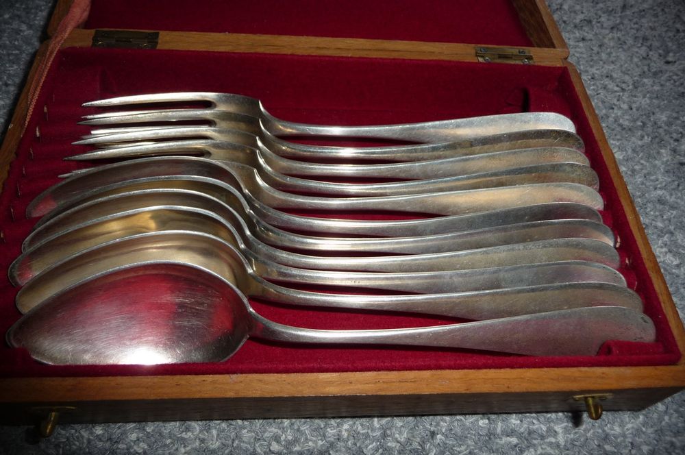 JEZLER Silberbesteck 800 J. Bossard über 100 Jahre alt (Gebraucht) in Sarnen für CHF 324 – mit ...