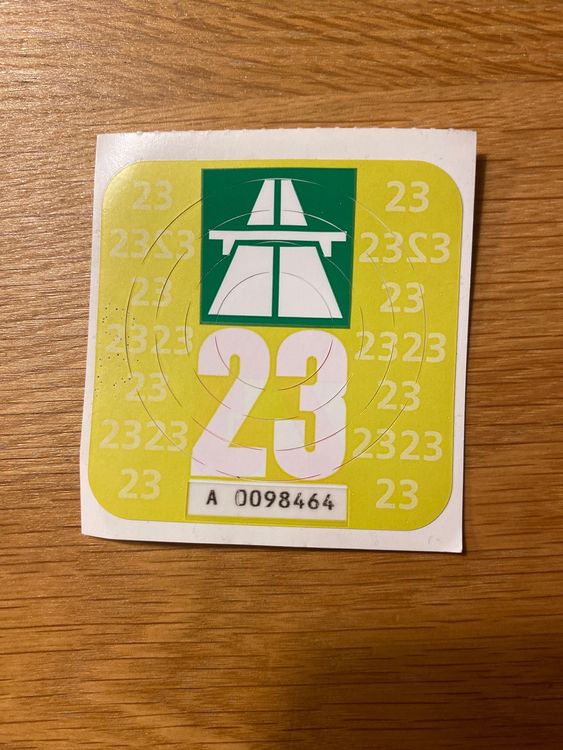 Autobahnvignette 2023 (Neu und originalverpackt) in Altishofen für CHF 38 – mit Lieferung auf ...
