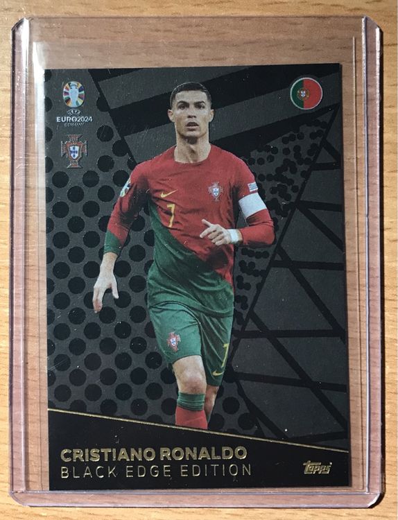 TOPPS MATCH ATTAX EURO 2024 BLACK EDGE EDITION C. RONALDO (Neu (gemäss Beschreibung)) in Bülach ...