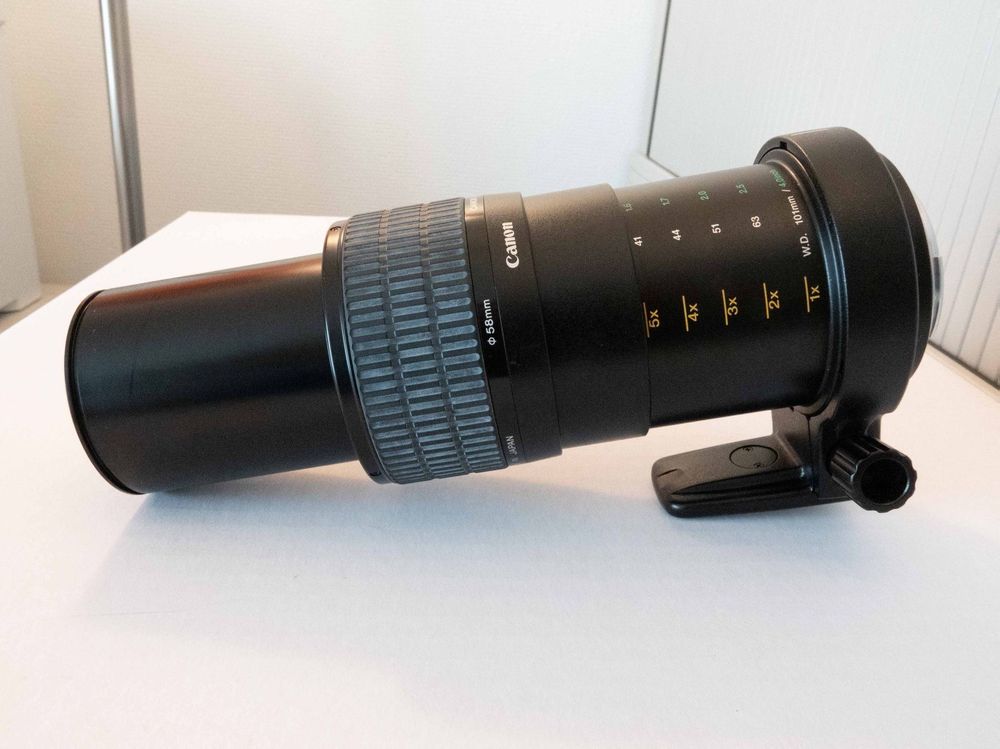 Canon MP-E 65mm f/2.8 1-5x Macro (Gebraucht) in für CHF 603 – mit Lieferung auf Ricardo kaufen