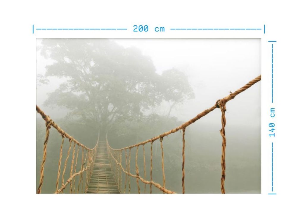 Ikea - Bild - Dschungelreise - 140cm x200cm (Gebraucht) in Schaffhausen für CHF 27 – nur ...