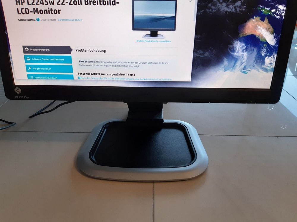 Monitor HP L2245W 22" (Gebraucht) in Münchenbuchsee für CHF 40 – mit ...