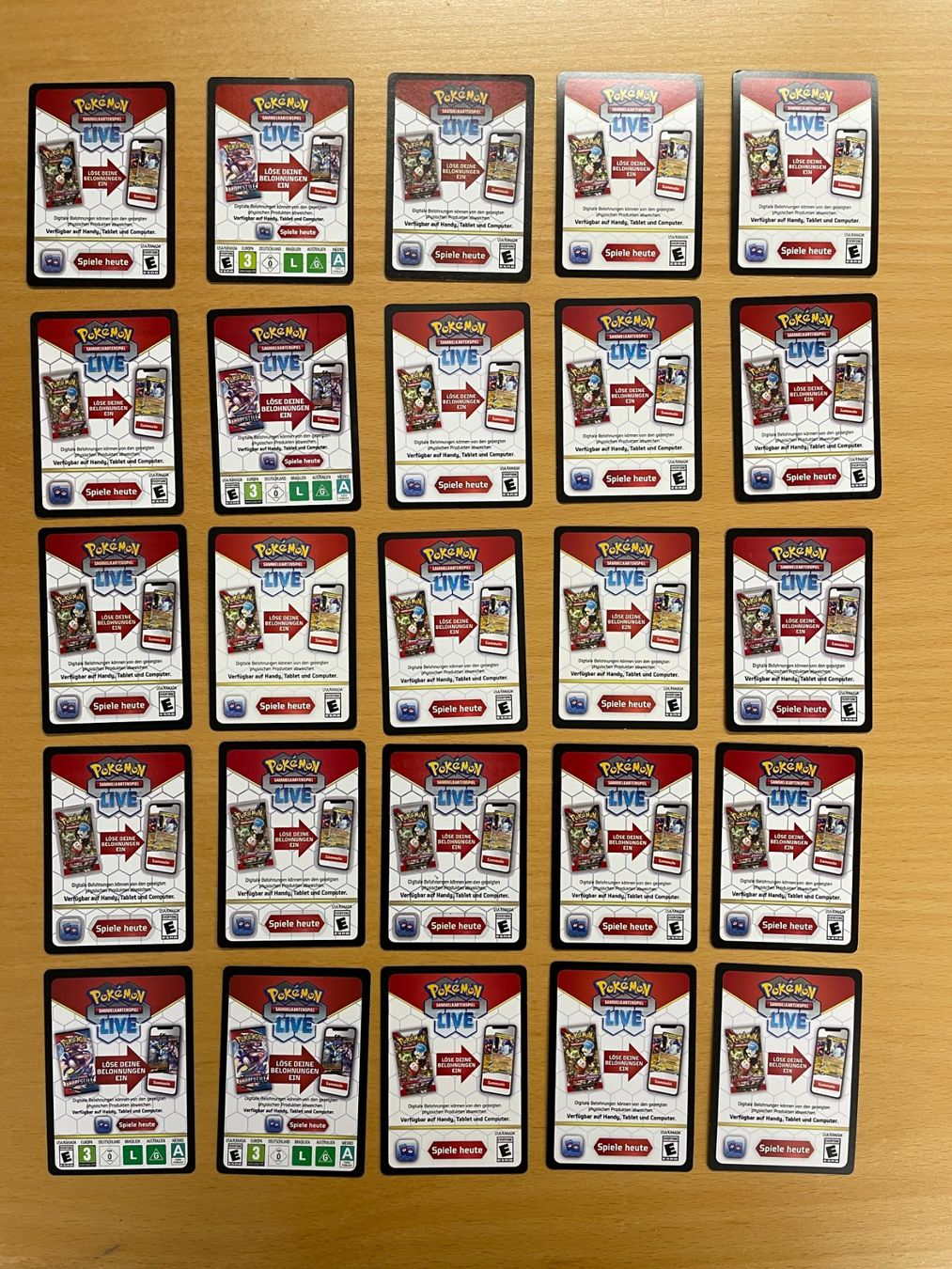 Pokemon Code Karten (25 Stk.) (Versand gratis) (Neu (gemäss Beschreibung)) in Chur für CHF 1.5 ...