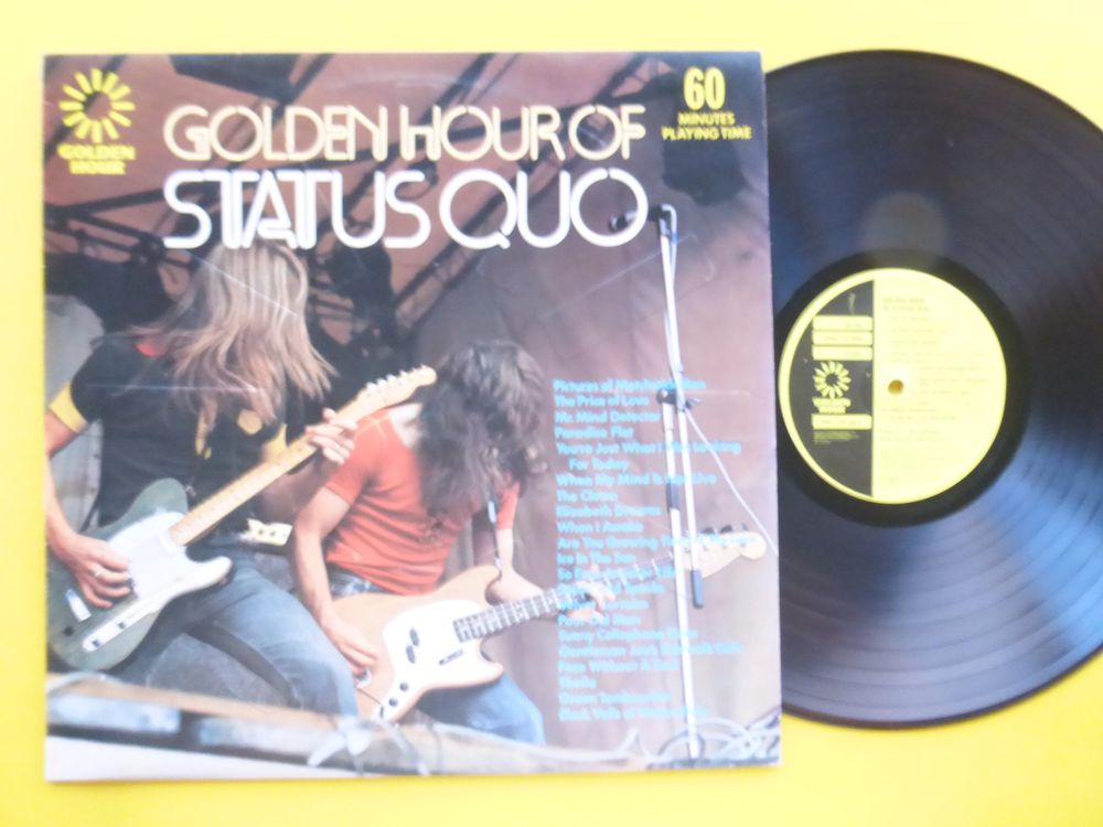 STATUS QUO *LP" GOLDEN HOUR OF STATUS QUO (Gebraucht) in Zürich für CHF 5 – mit Lieferung auf ...