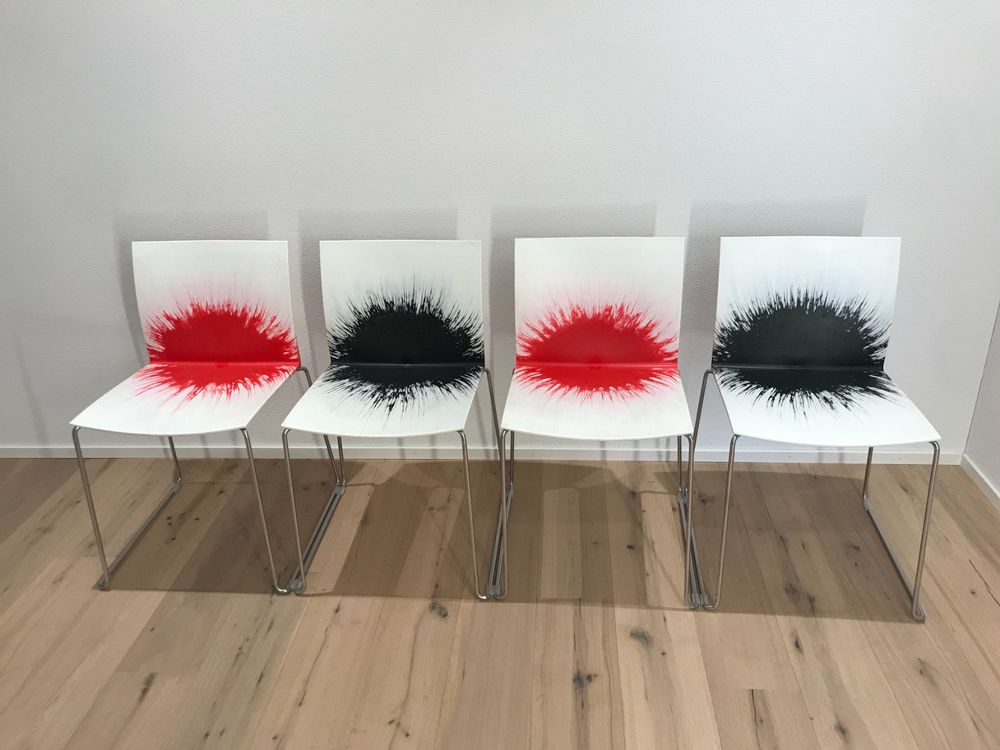 Giandomenico Belotti Stapelstuhl Design 2 Set und 2 Set (Gebraucht) in ...