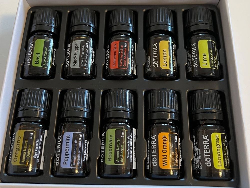 doTERRA Mischungskollektion zum Kochen - Kit mit 10 Öle NEU (Neu und ...