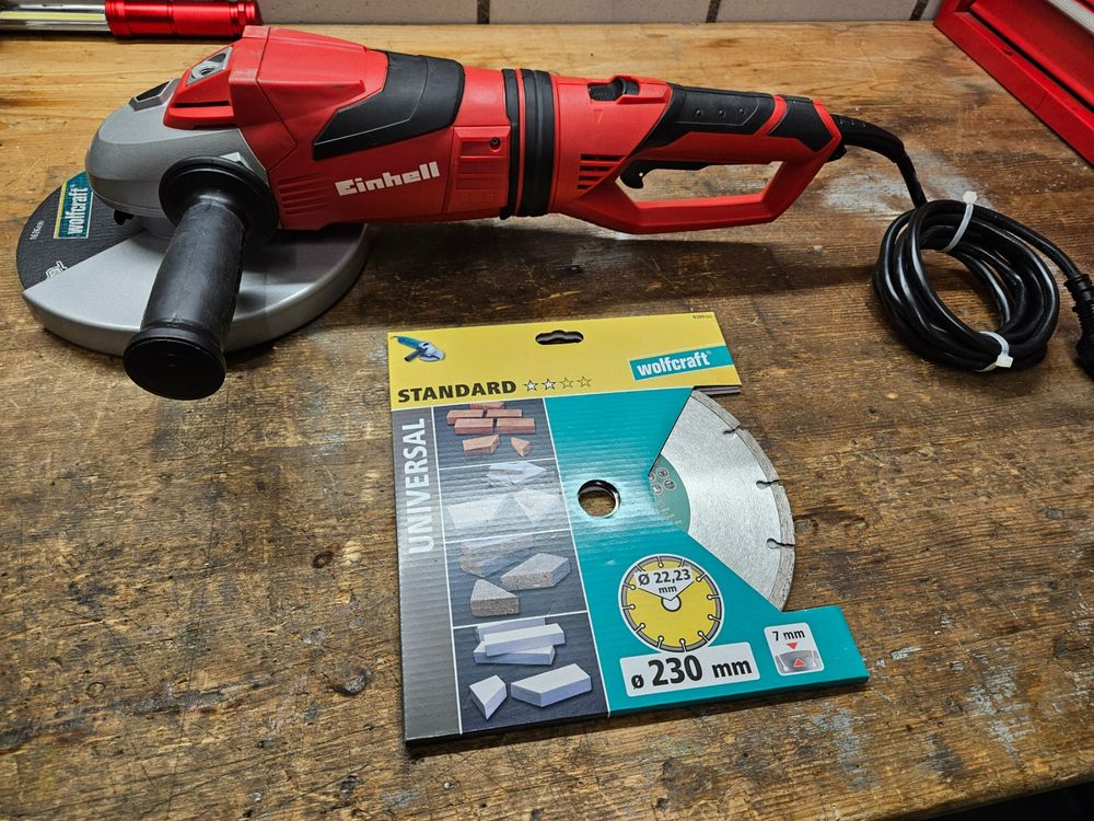 Einhell Winkelschleifer TE-AG 230 (Neu (gemäss Beschreibung)) in Felsberg für CHF 97 – mit ...