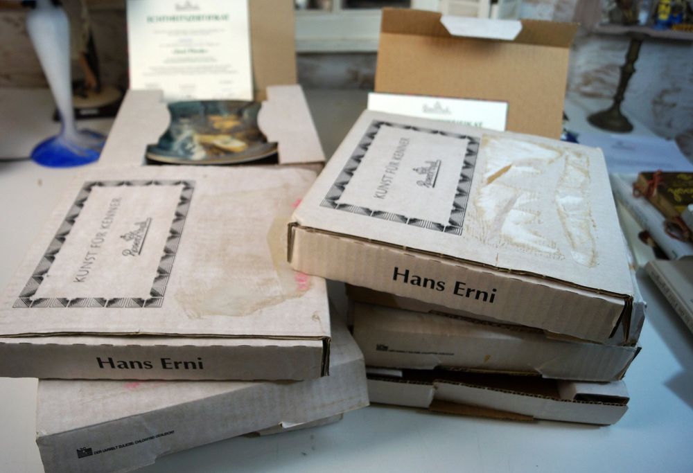 Zehn Hans Erni Dynamische Pferde Rosenthal Teller Komplett (Gebraucht) in Härkingen für CHF 91 ...